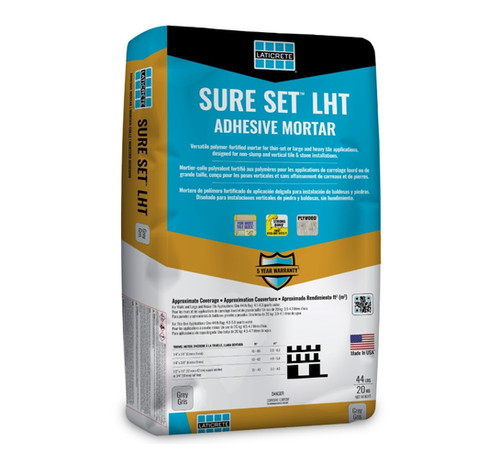 Laticrete Sure Set LHT Adhesive Mortar for Large Heavy Tile (44lbs ...