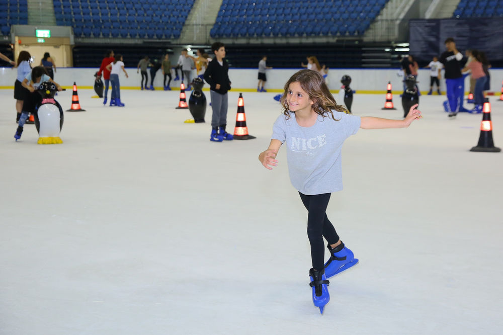 Summer Ice Skating in Jerusalem