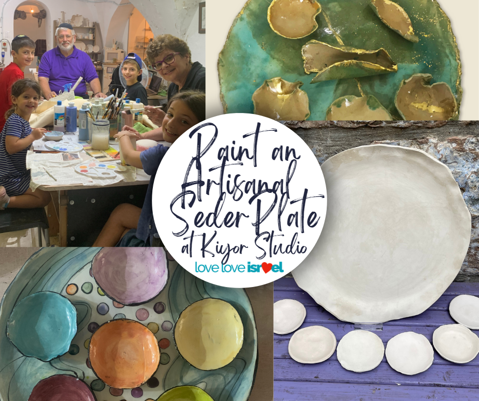 Paint Your Own Artisanal Seder Plate at Kiyor Studio