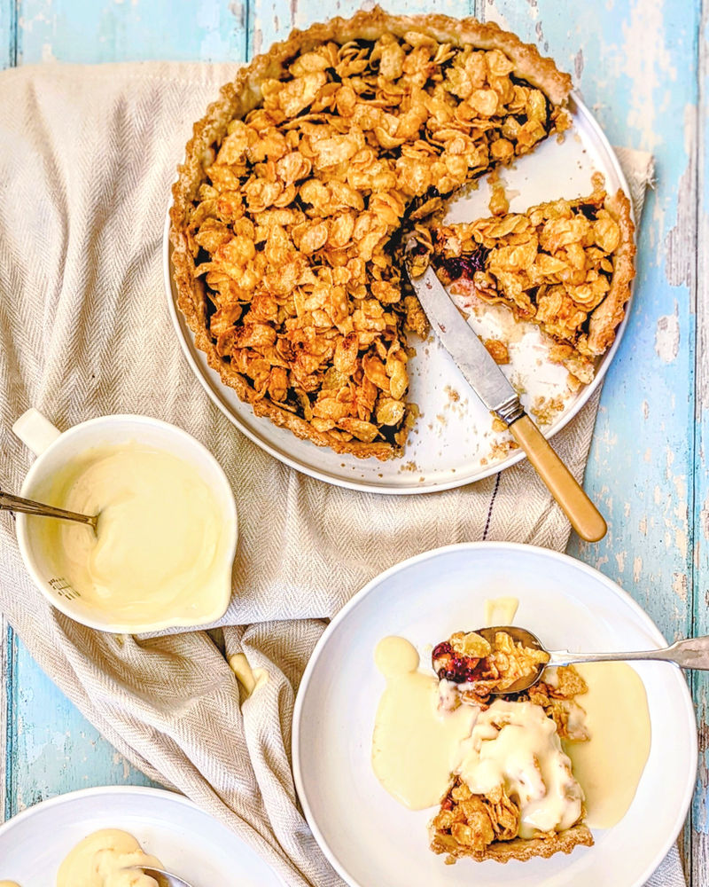 Cornflake tart – the School dinner favourite