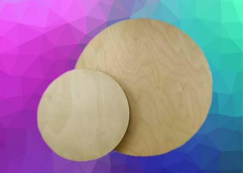 DIY Wood Round 18" x 1/4" | Creative Virtue Crafts