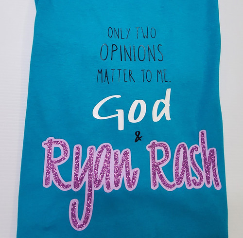 God & Ryan Rash Opinion t-shirt | Creative Virtue Crafts