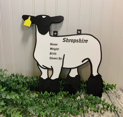 Reusable White Board Engraved Stall / Pen Sign | CVC Mobile App