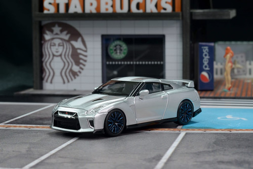 Nissan Skyline GT-R (R35) Metallic Silver - 50th Anniversary | Sipokaz Mart