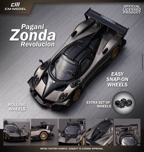 Pagani Zonda R Evolution Track Version Copper Grey | Sipokaz Mart