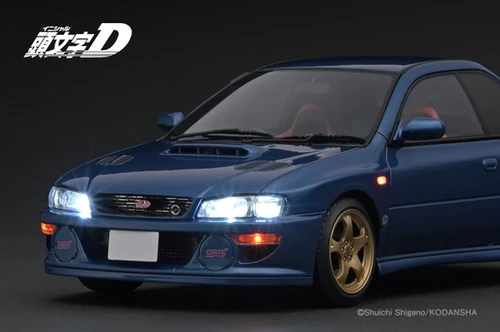 INITIAL D SUBARU Impreza WRX type R Sti Version V (GC8) with LED ...