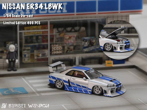 Skyline GT-R (R34) LB-Super Silhouette ER34 Fast & Furious Livery ...