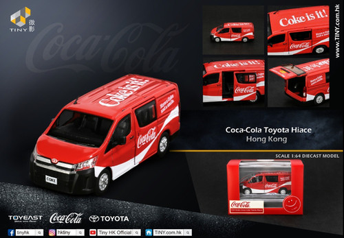Toyota Hiace Coca-Cola Coke Is It! Livery | Sipokaz Mart
