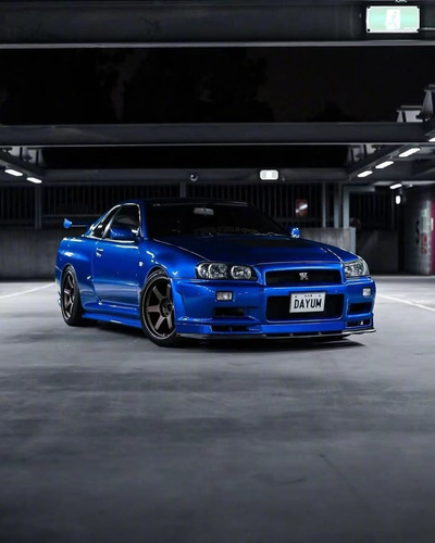 Skyline GT-R (R34) Z-Tune Bayside Blue | Sipokaz Mart