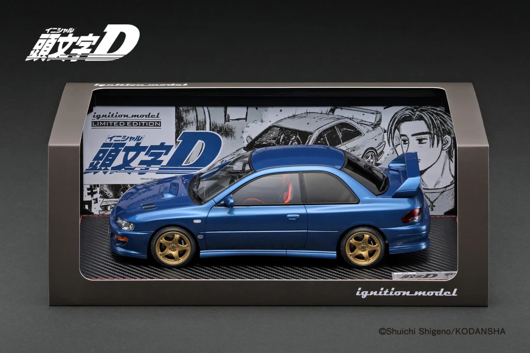 INITIAL D SUBARU Impreza WRX type R Sti Version V (GC8) with LED ...