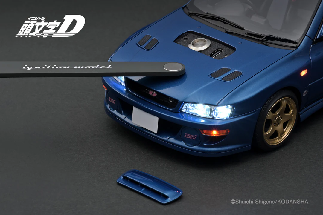 INITIAL D SUBARU Impreza WRX type R Sti Version V (GC8) with LED ...