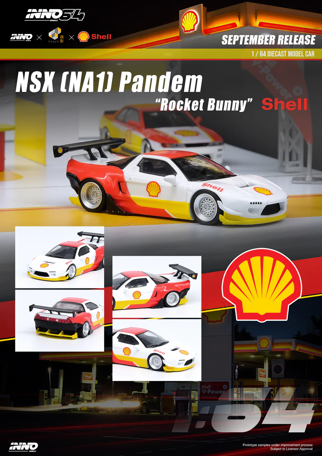 NSX (NA1) Pandem Rocket Bunny Shell Livery | Sipokaz Mart