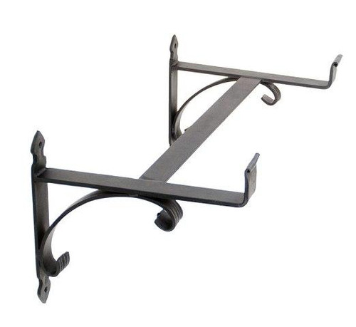 Large Heavy-Duty Flower Box Bracket | WindowGardensDirect