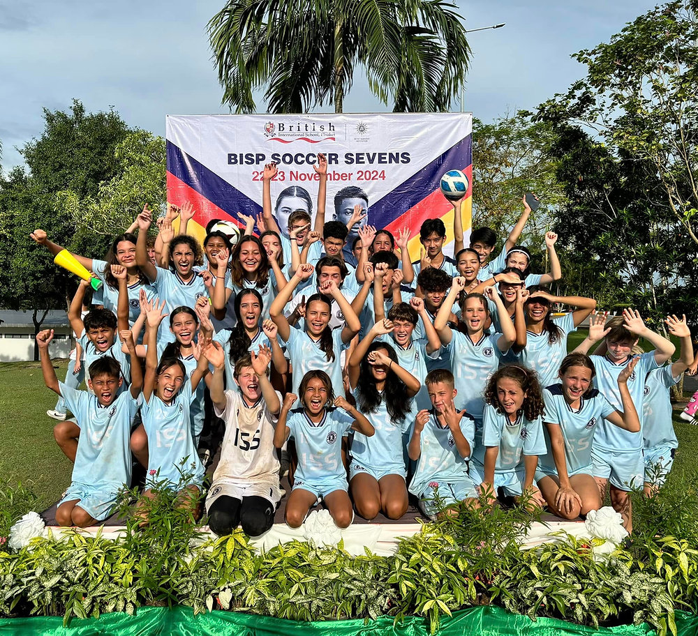 ISS Football Teams competed in Soccer 7s Competition 2024