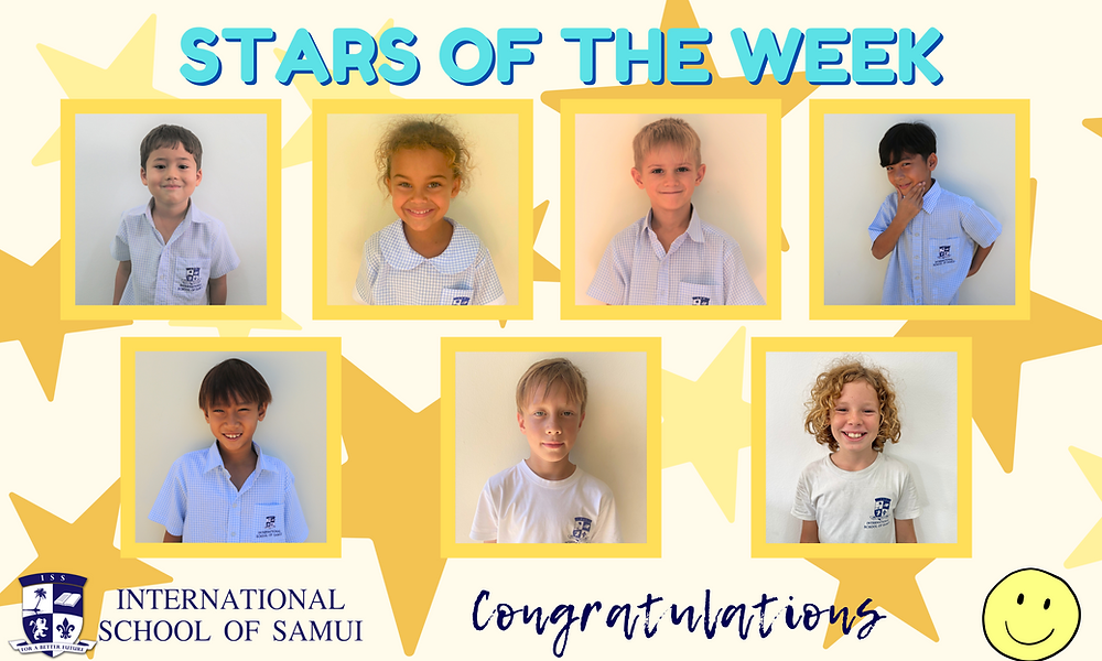 8 December 2023 - Primary Stars of the Week