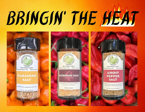 Bringin' the Heat | Mediterranean Basil Salt, LLC