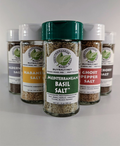 Mix + Match (3 Bottles) | Mediterranean Basil Salt, LLC