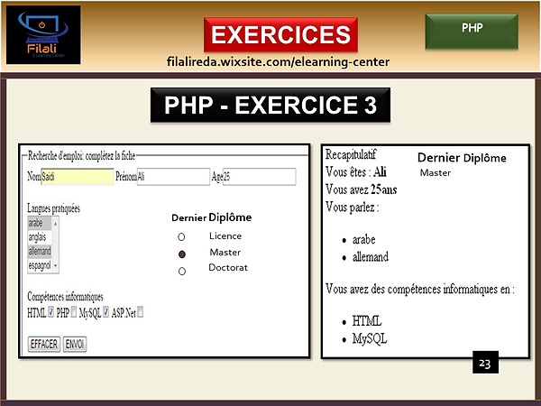 PHP | elearning-center