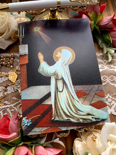 Blessed Imelda Baroque Catholic Art Card | CatholicPrintPress