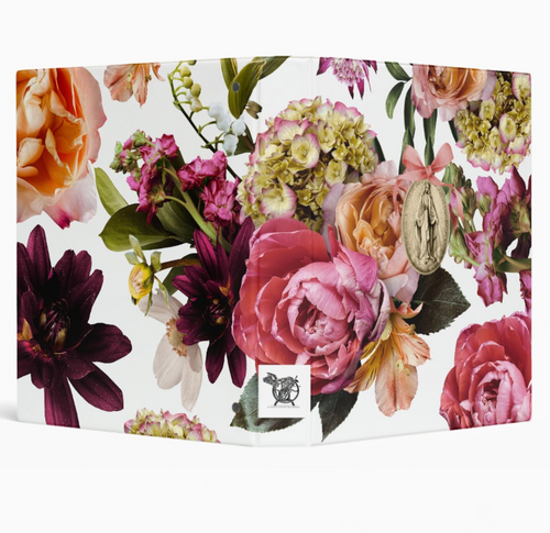 Marian Garden Miraculous Medal Catholic Holy Card Album ...