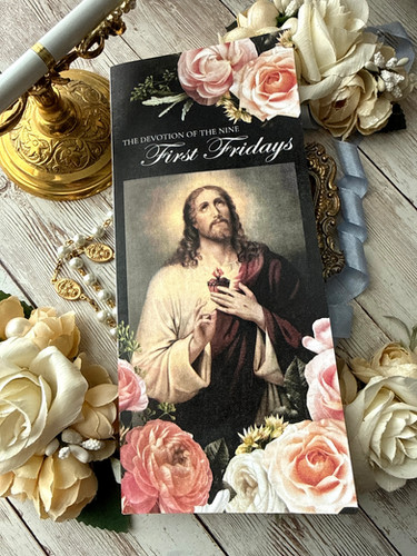 Traditional Catholic Sacred Heart First Fridays Devotion Pamphlet ...