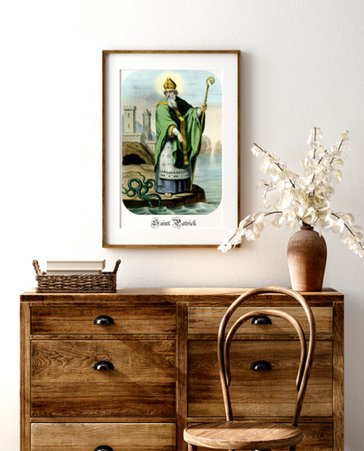 Saint Patrick Catholic Poster | CatholicPrintPress