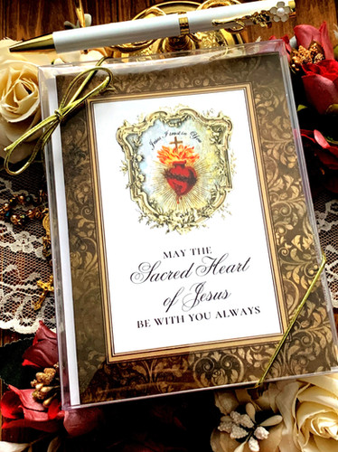 Sacred Heart of Jesus Catholic Greeting Cards Box Set | CatholicPrintPress