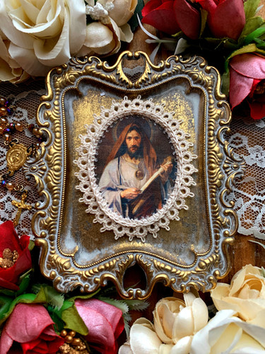 Saint Jude DIY 3rd Class Relic Detente | CatholicPrintPress