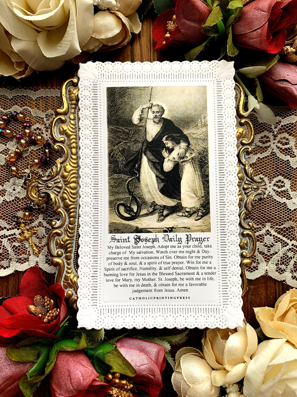 Joseph Paper Lace | CatholicPrintPress