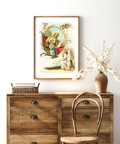 Saint Anne Catholic Poster | CatholicPrintPress