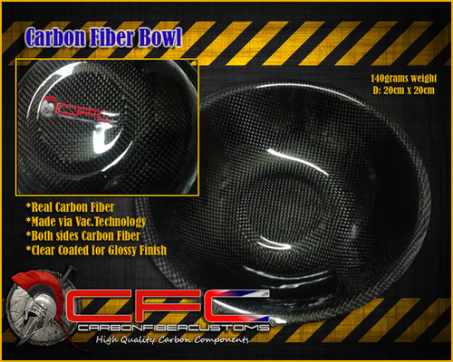 CFC Carbon Fiber Bowl | carbonfibercustoms