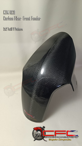 KTM RC8 Carbon Fiber Front Fender | carbonfibercustoms
