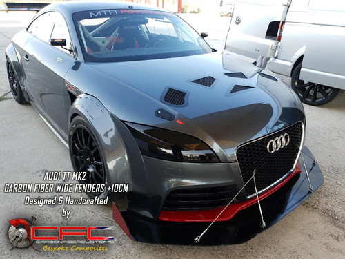 Audi TT MK2 FRP/ Carbon Fiber Racing / Trackday Headlights ...