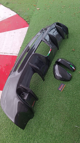 Alfa Romeo Mito Fiberglass / Carbon Fiber Diffuser | carbonfibercustoms