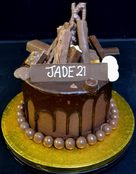 Chocolate Riot Custom Celebration Cake – Bespoke Birthday Chocolate ...