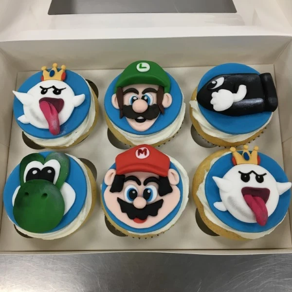 Custom Super Mario Birthday Cake Bespoke Themed Celebration Cake ...