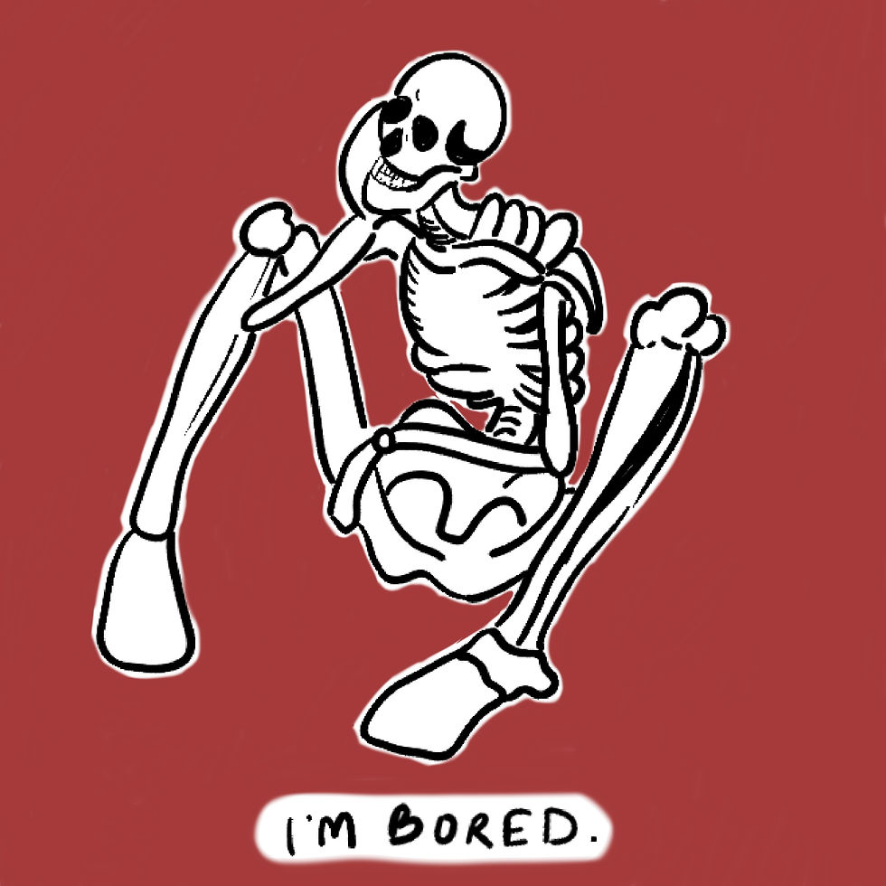 Bored Skeleton | MoMoTai