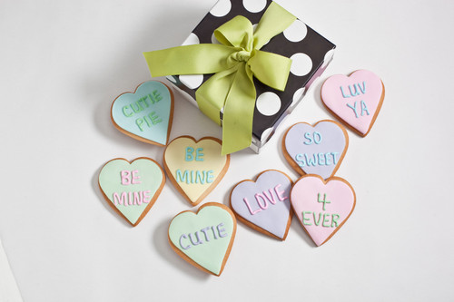 Conversation Hearts Gift Box | The Flour Pot
