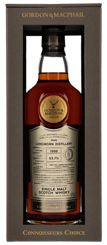 Longmorn 1998 Gordon & MacPhail 25 Years 1Fill Sherry Hogshead | Whisky-Raritäten
