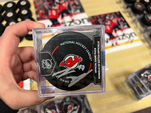 Simon Nemec Official Puck | Sports Minded