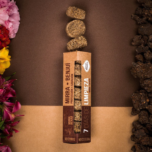 Myrrh & Benzoin Cleansing Tablets by Sagrada Madre: Purify & Heal ...