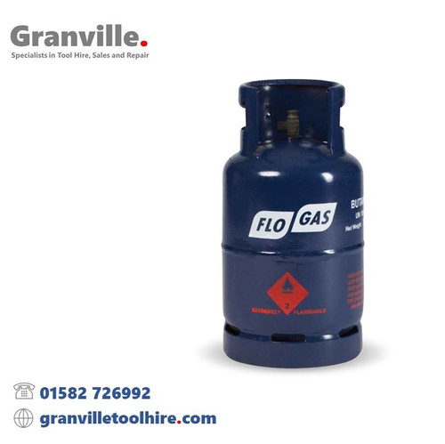 Flogas Butane Gas Cylinder 7kg 20mm | Granville Tool Hire
