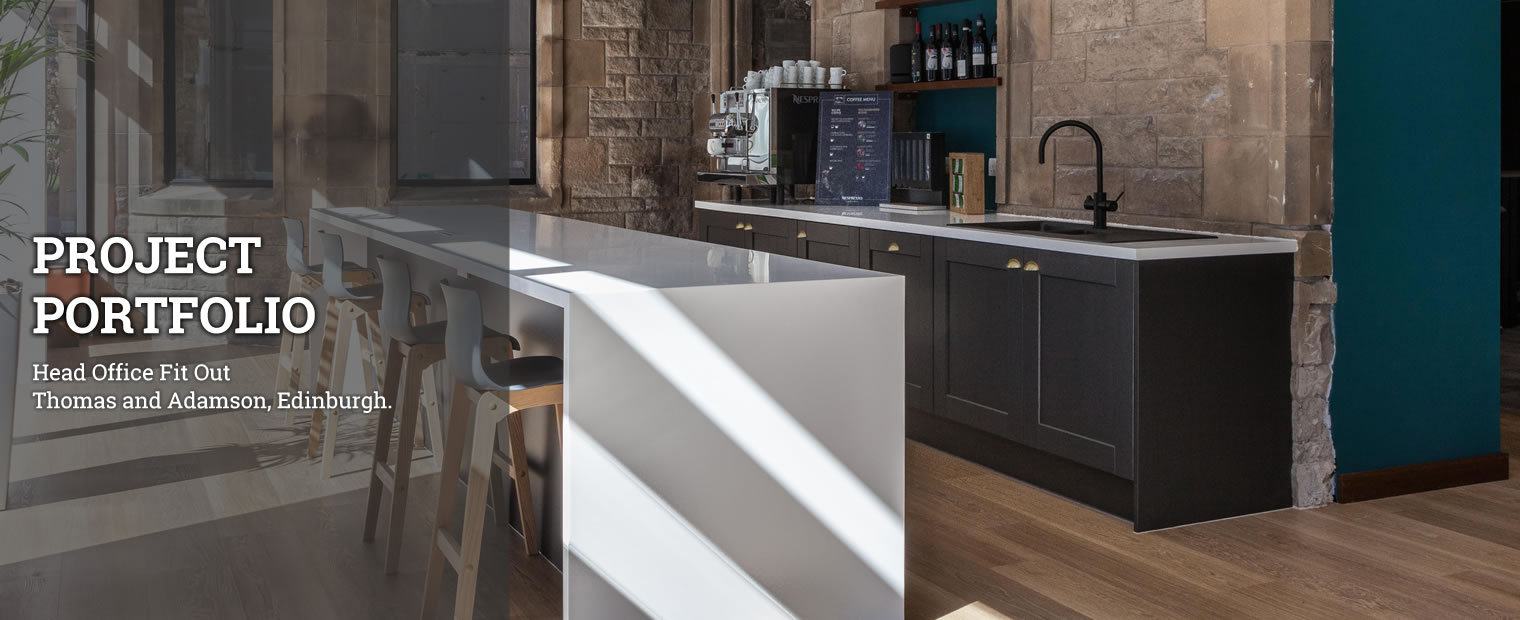 Thomas and Adamson Head Office Fit Out, Edinburgh | Scotwood