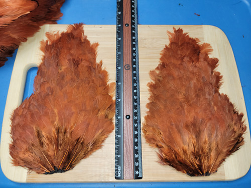 Nos Selles de Poule de Teintes Brun Rouille Rust Brown | Shed à Plumes