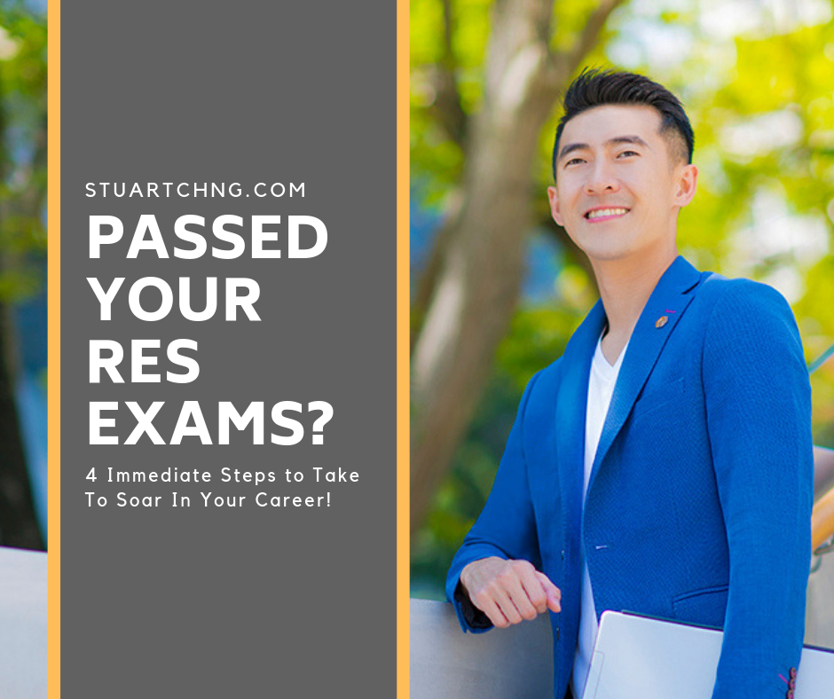 Passed Your RES Exams? 4 Immediate Steps You Need To Take To Soar In ...