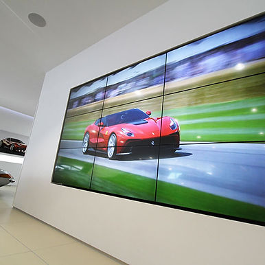 LCD Video Walls | Seamless Digital LCD Panel Display Screen Walls | UK