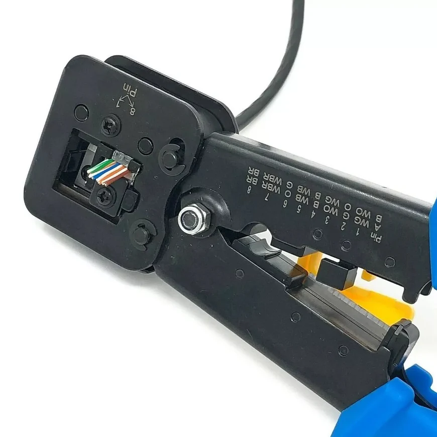 Ponchadora De Paso Ez-rj45 Rj45 - Rj11 - Rj12 Calidad 3 En 1 | electronica siec