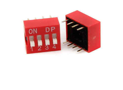 Dip Switch 4 Posiciones 4p Arduino Proyecto | electronica siec
