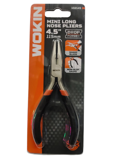 Mini Pinza Larga Universal Wokin 4.5" Estudiantil | electronica siec