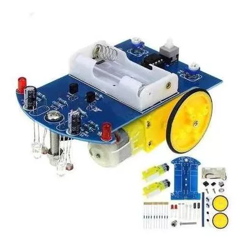 Kit Para Armar Carro Seguidor De Linea Proyecto Estudiantil ...